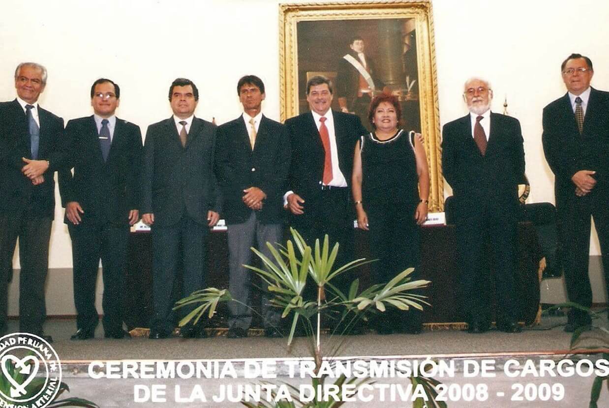 Junta Directiva 2008-2009 – Sociedad Peruana de Hipertensión Arterial (SPHTA)